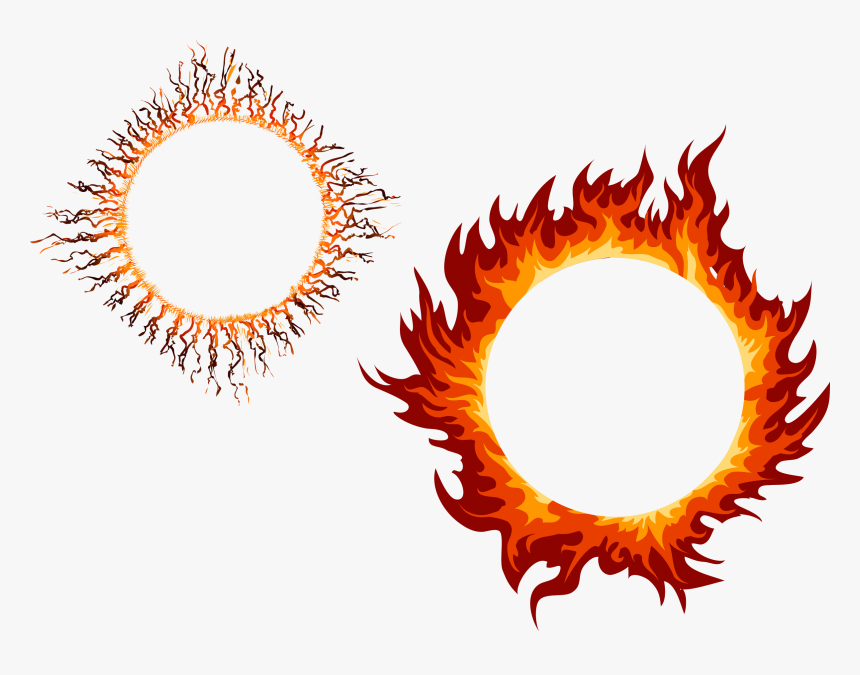 Transparent Flame Circle Clipart - Lingkaran Api Png, Png Download ...