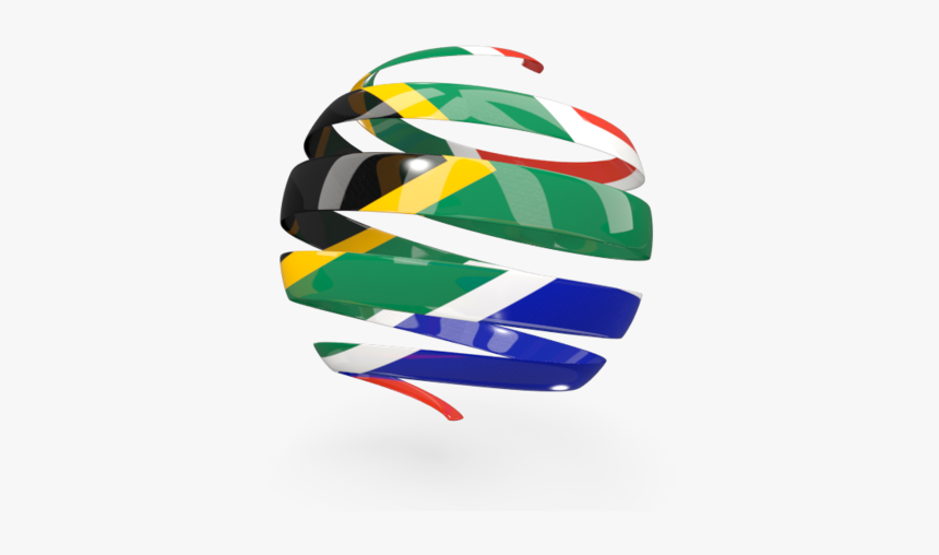Round 3d Icon - South African Flag Png, Transparent Png , Transparent ...