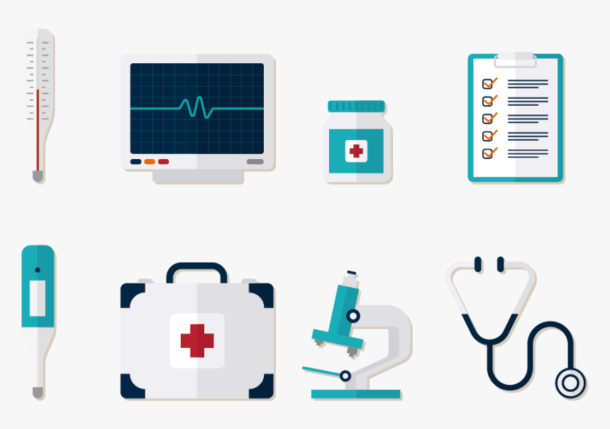 Transparent Health Cross Png - Vector Medical Equipment Png, Png ...