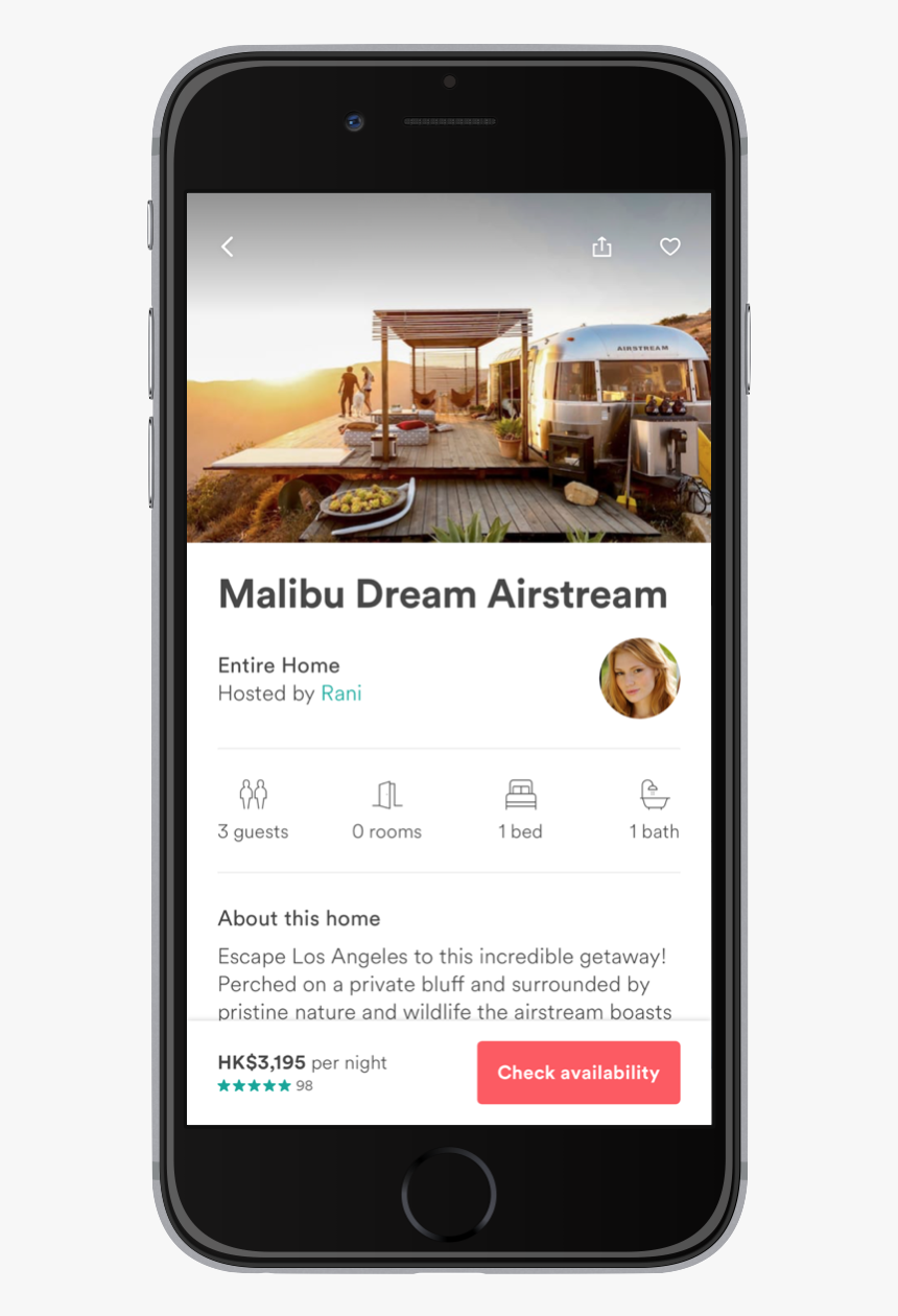 Airbnb App, HD Png Download , Transparent Png Image - PNGitem