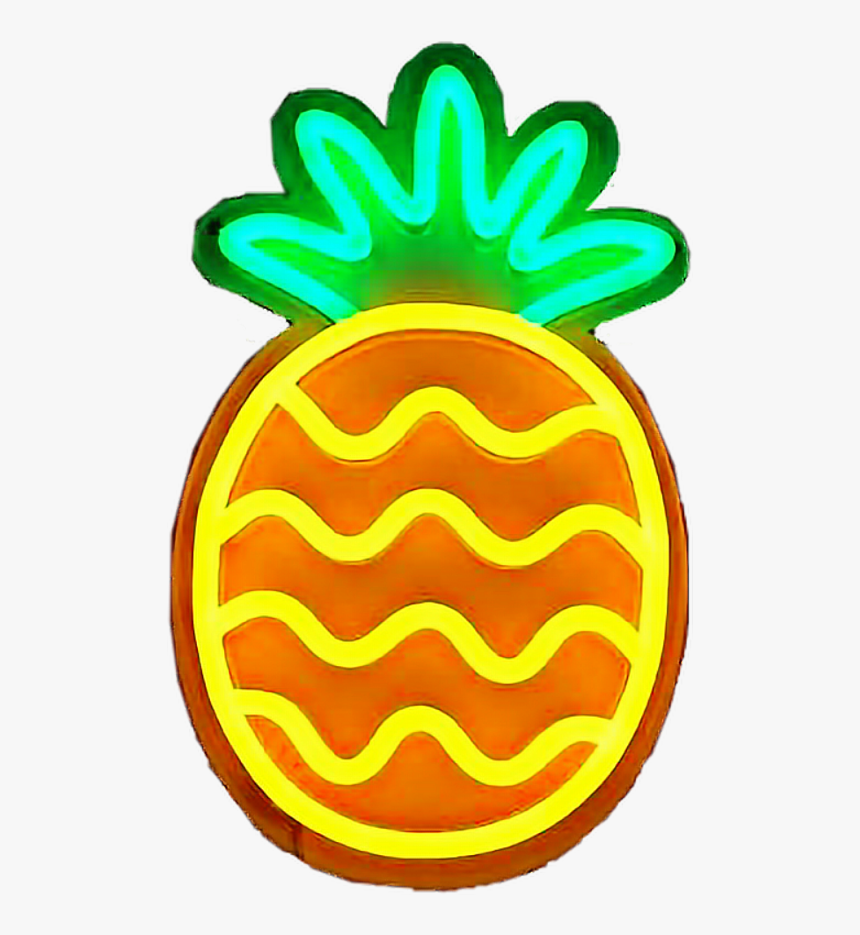 Transparent Abacaxi Png - Neon Wallpaper Pineapple, Png Download ...