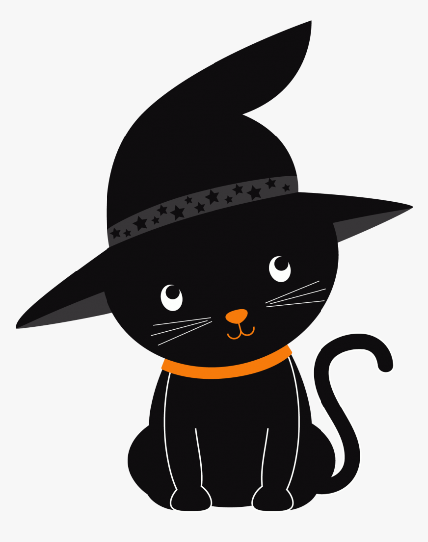 Halloween Cat Png - Cute Halloween Clipart, Transparent Png ...