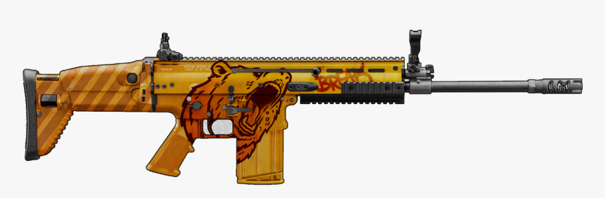 Transparent Player Unknown Png - Fn Scar, Png Download , Transparent ...