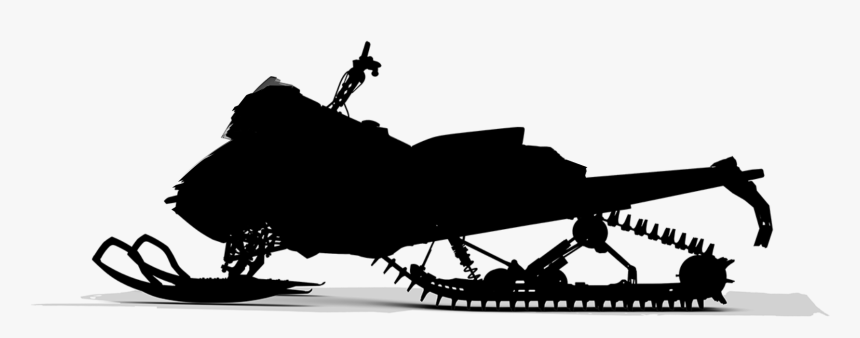 Sled Black & White - Ski Doo Snowmobile Clip Art, HD Png Download ...