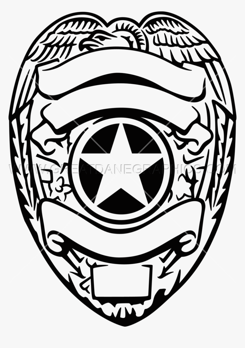 Clip Art Police Badge Svg, HD Png Download , Transparent Png Image ...