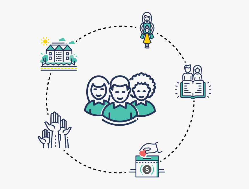 Volunteer Circle Icon, HD Png Download , Transparent Png Image - PNGitem