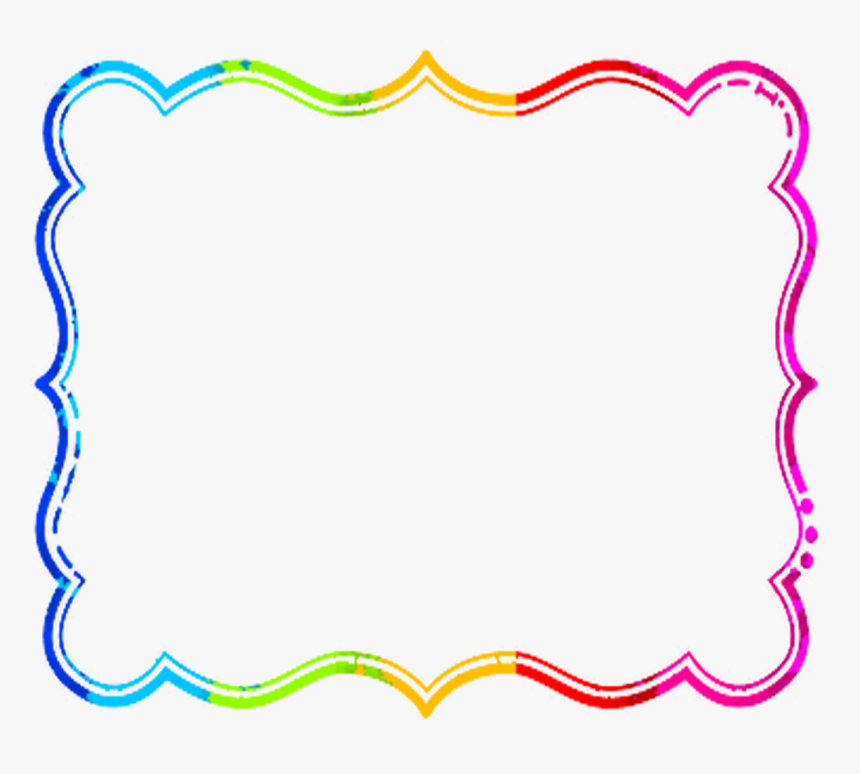 Colorful Border Lines Png, Transparent Png , Transparent Png Image ...