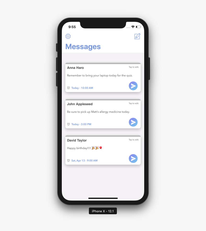 Iphone Message Png, Transparent Png , Transparent Png Image - PNGitem