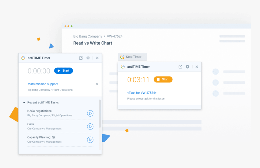 Actitime Time-tracking Browser Extension, HD Png Download , Transparent ...