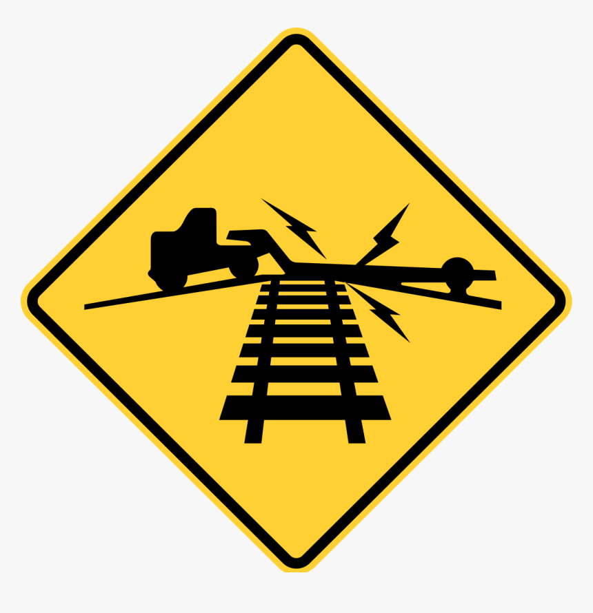 Railroad Crossing Sign Png, Transparent Png , Transparent Png Image ...