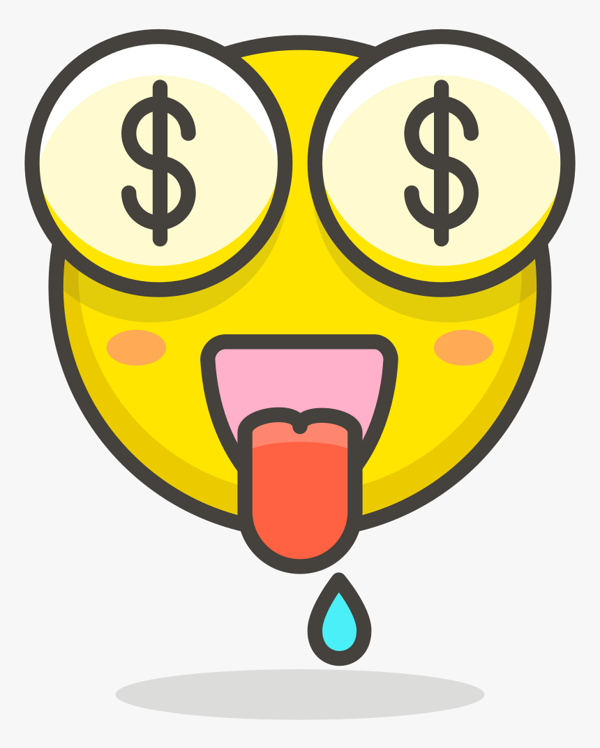 049 Money Mouth Face, HD Png Download , Transparent Png Image - PNGitem