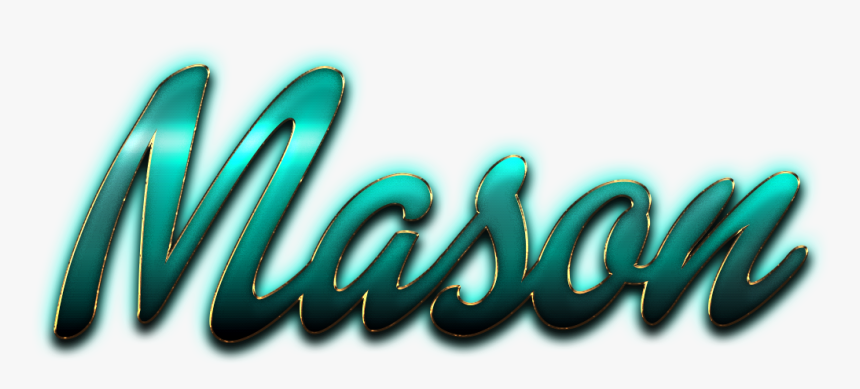 Mason Name Logo Png, Transparent Png , Transparent Png Image - PNGitem