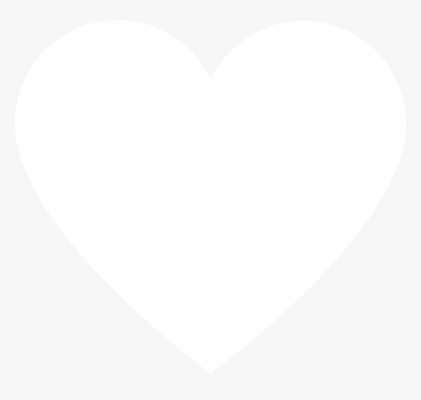 White Heart Png Transparent, Png Download , Transparent Png Image - PNGitem