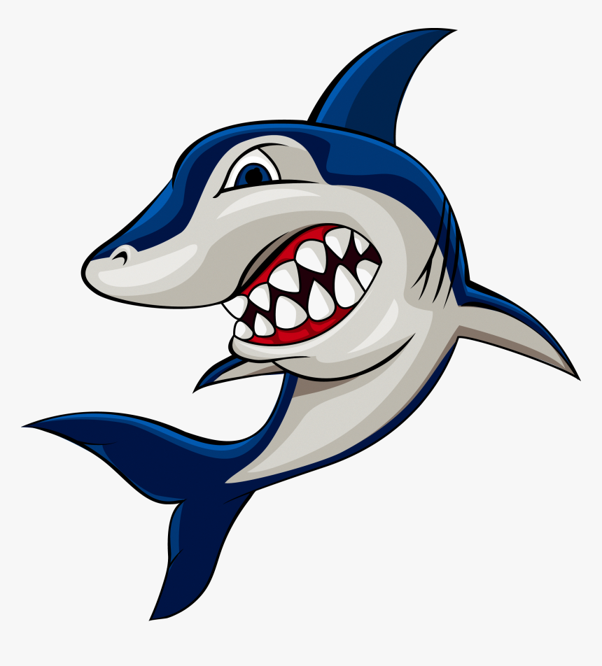 Clipart Dolphin Shark, HD Png Download , Transparent Png Image - PNGitem