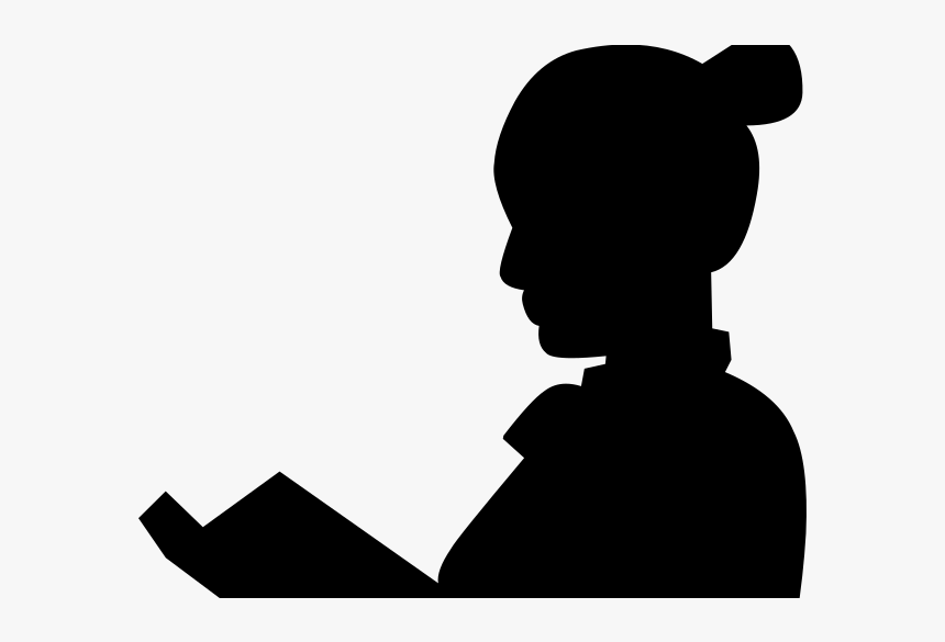 Reading Silhouette Png, Transparent Png , Transparent Png Image - PNGitem