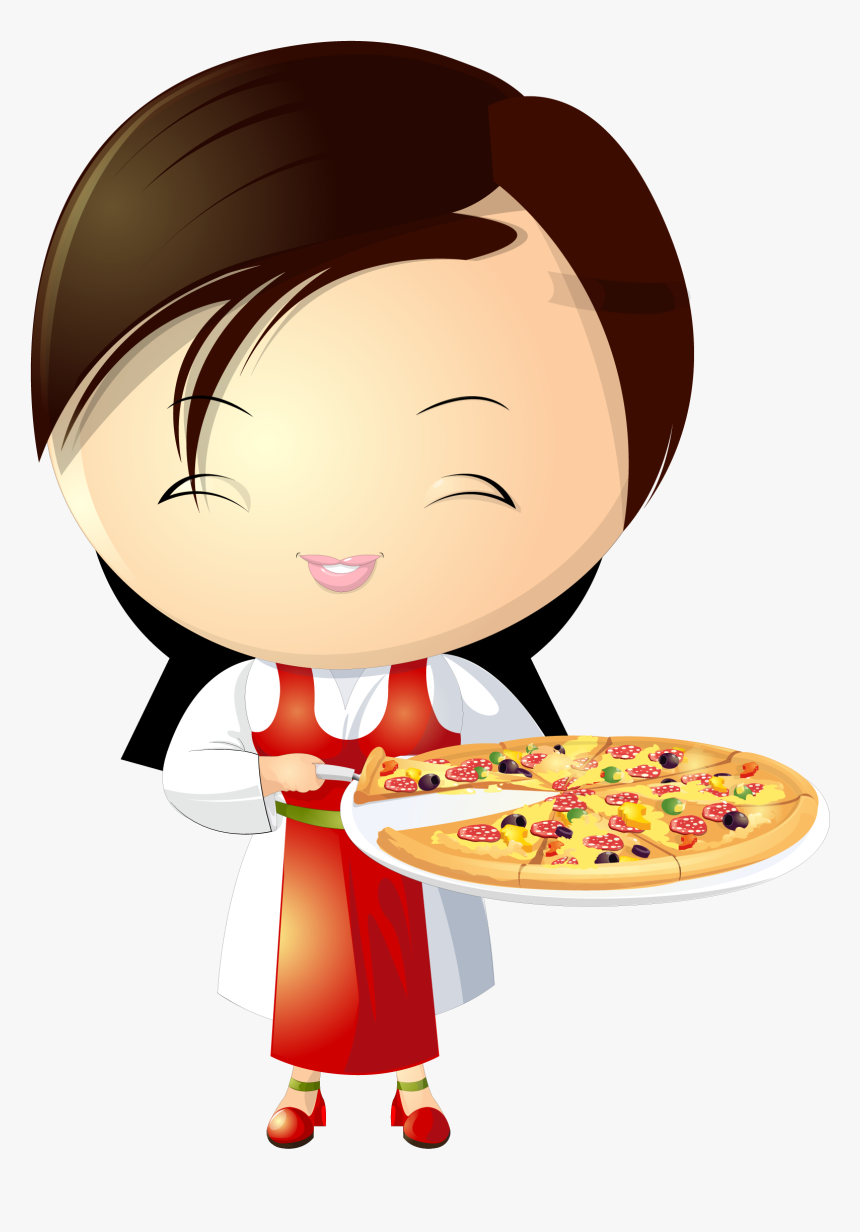 Pizza Chef Clip Art, HD Png Download , Transparent Png Image - PNGitem