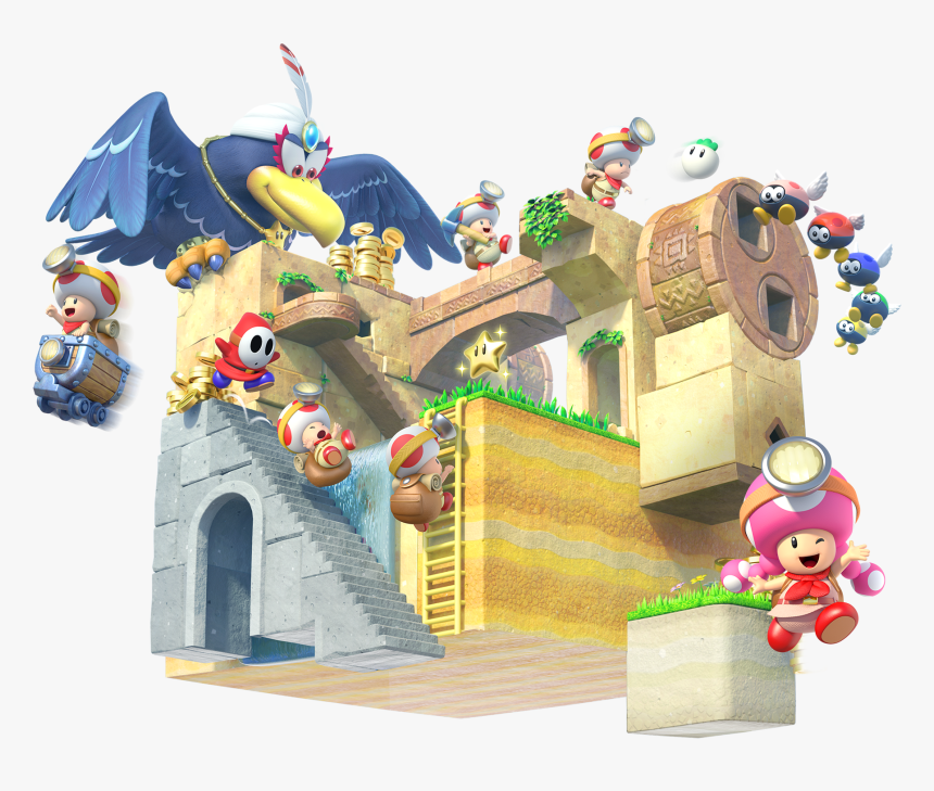 Transparent Captain Toad Png, Png Download , Transparent Png Image ...