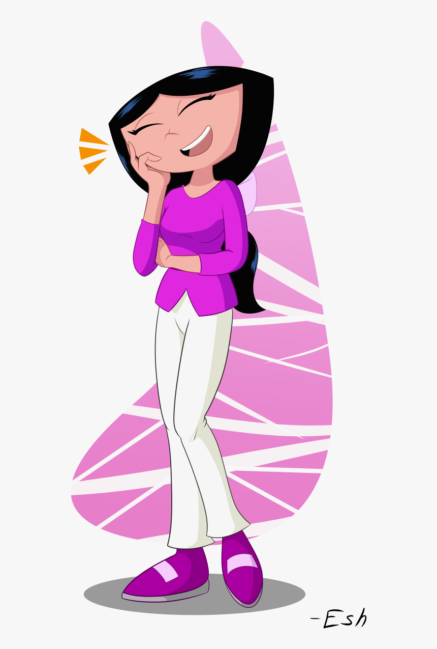 Teen Isabella Having A Laugh, HD Png Download , Transparent Png Image ...