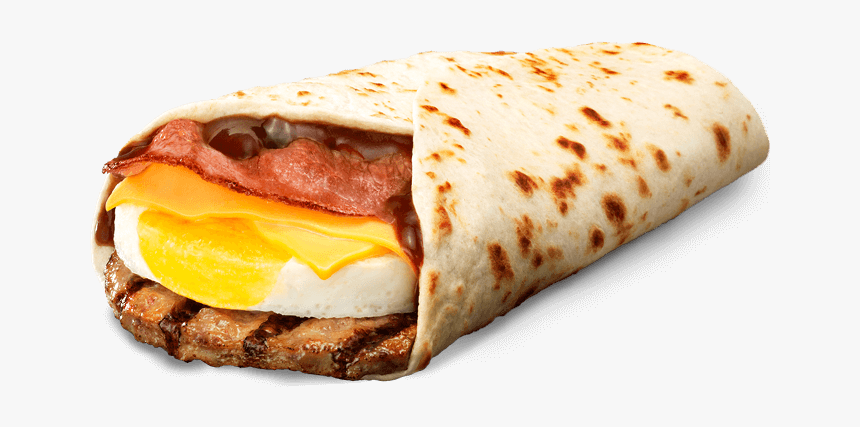Bbq Brekky Wrap, HD Png Download , Transparent Png Image - PNGitem