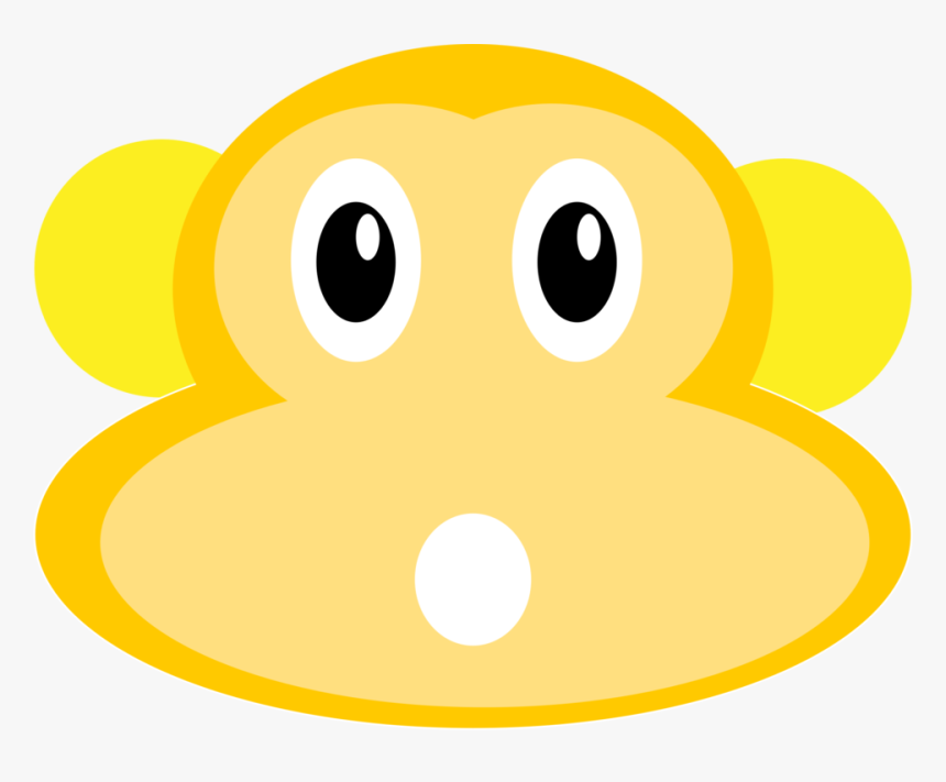 Transparent Monkey Face Clipart, HD Png Download , Transparent Png ...