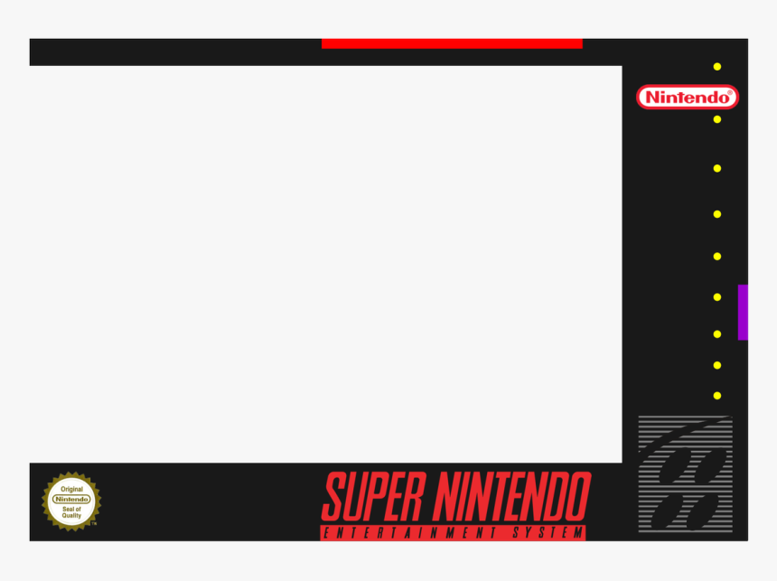 Super Nes Blank Box, HD Png Download , Transparent Png Image - PNGitem