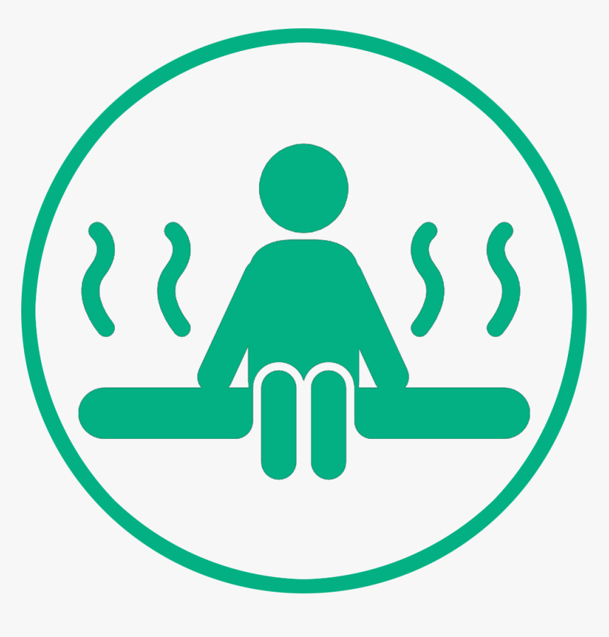 Vector Sauna Clipart , Png Download - Sauna Silhouette, Transparent Png ...