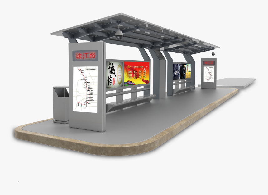 Bus Station Png - Smart Bus Stop Design, Transparent Png , Transparent ...
