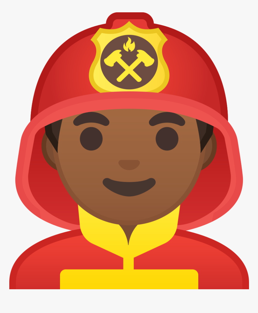 Firefighter Man Png - Firefighter Emoji Png, Transparent Png ...