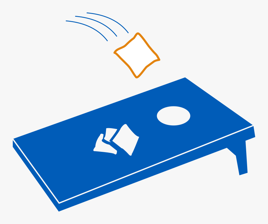 Transparent Corn Clipart Png - Cornhole Board Clip Art, Png Download ...