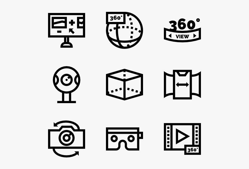 360 View - Icon, HD Png Download , Transparent Png Image - PNGitem