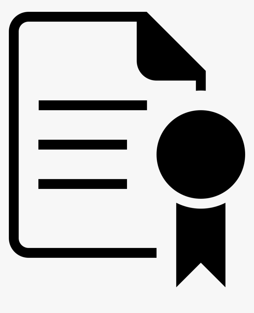 Certificate Font Svg, HD Png Download , Transparent Png Image - PNGitem