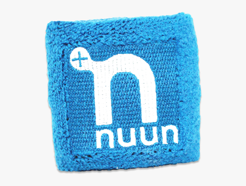 Blue Wristband With White Nuun Logo - Nuun, HD Png Download ...