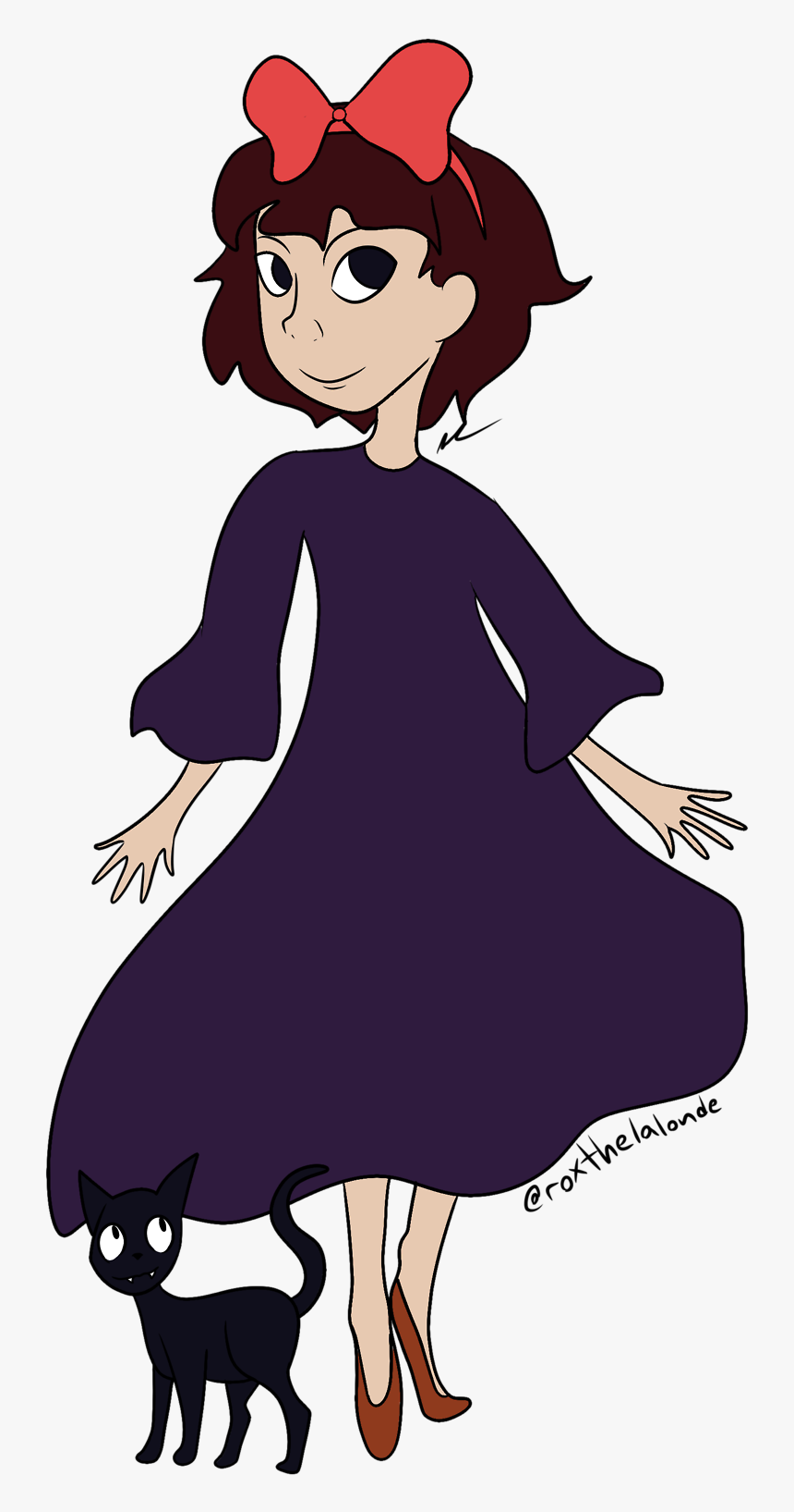 Kiki And Jiji - Sticker Kiki's Delivery Service Png, Transparent Png ...