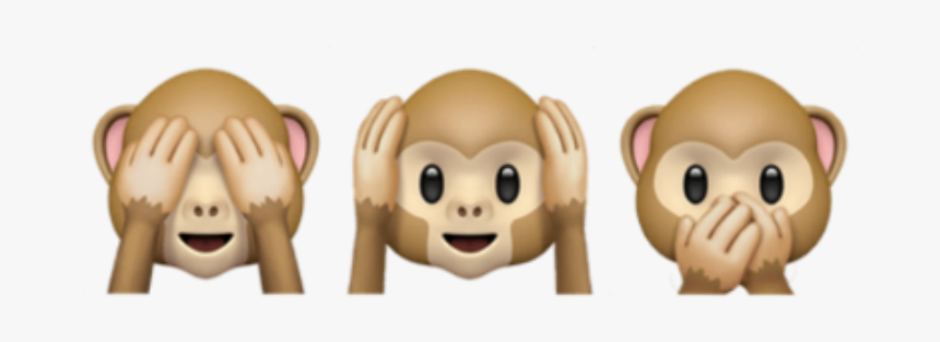 #iphone #emoji #emojisticker #monkeyemoji #monkey - Monkey Emoji Ios ...