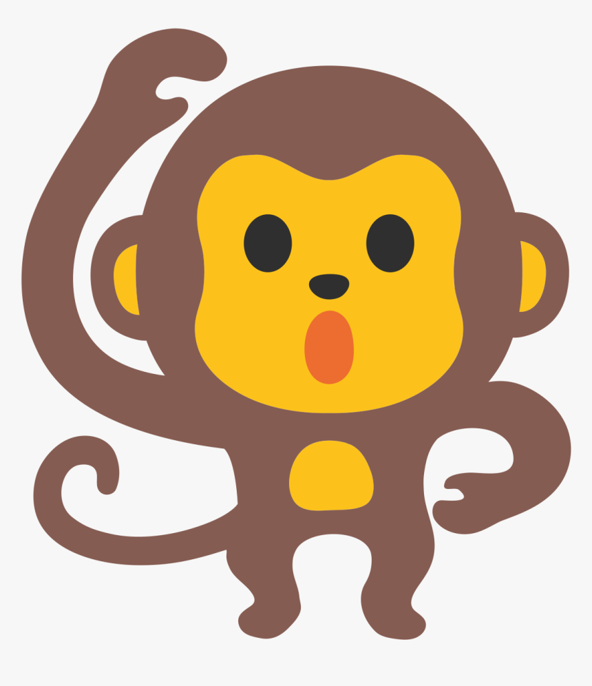 Emoji Of Monkey, HD Png Download , Transparent Png Image - PNGitem