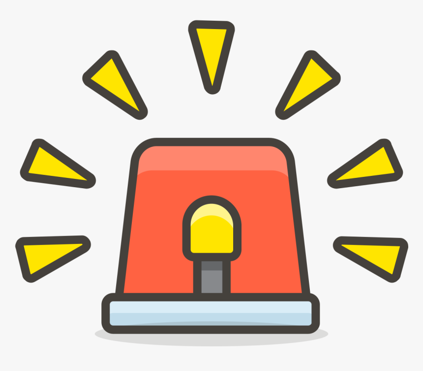 Red Police Car Light Clipart, HD Png Download , Transparent Png Image ...