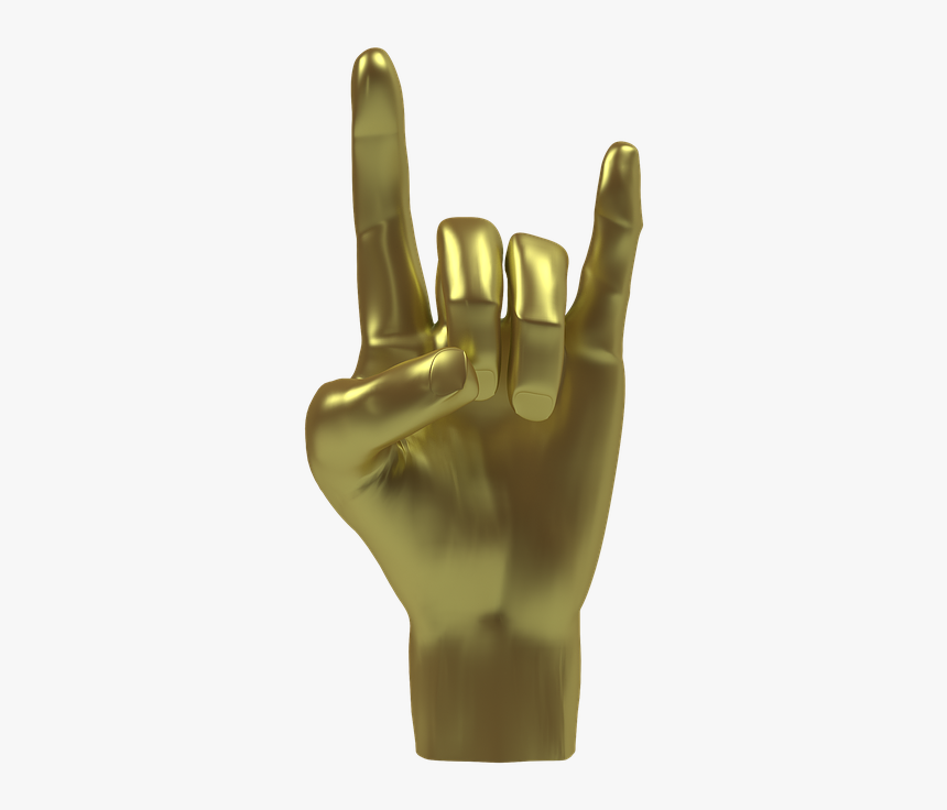 Palm, Rock, Gold - Hand Rock Png Gold, Transparent Png , Transparent ...