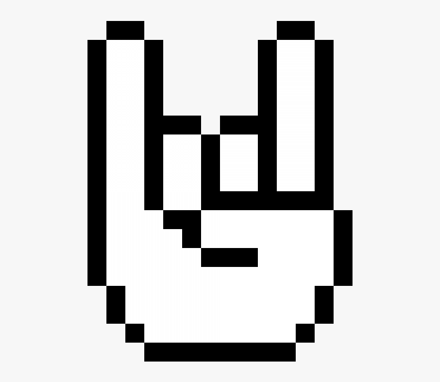 Minecraft Hand Pixel Art, HD Png Download , Transparent Png Image - PNGitem