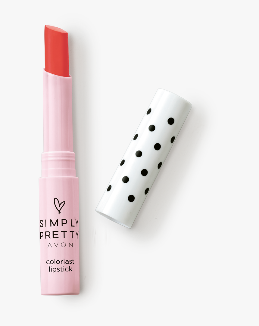 Transparent Lipstick Print Png - Avon Simply Pretty Colorlast Lipstick ...