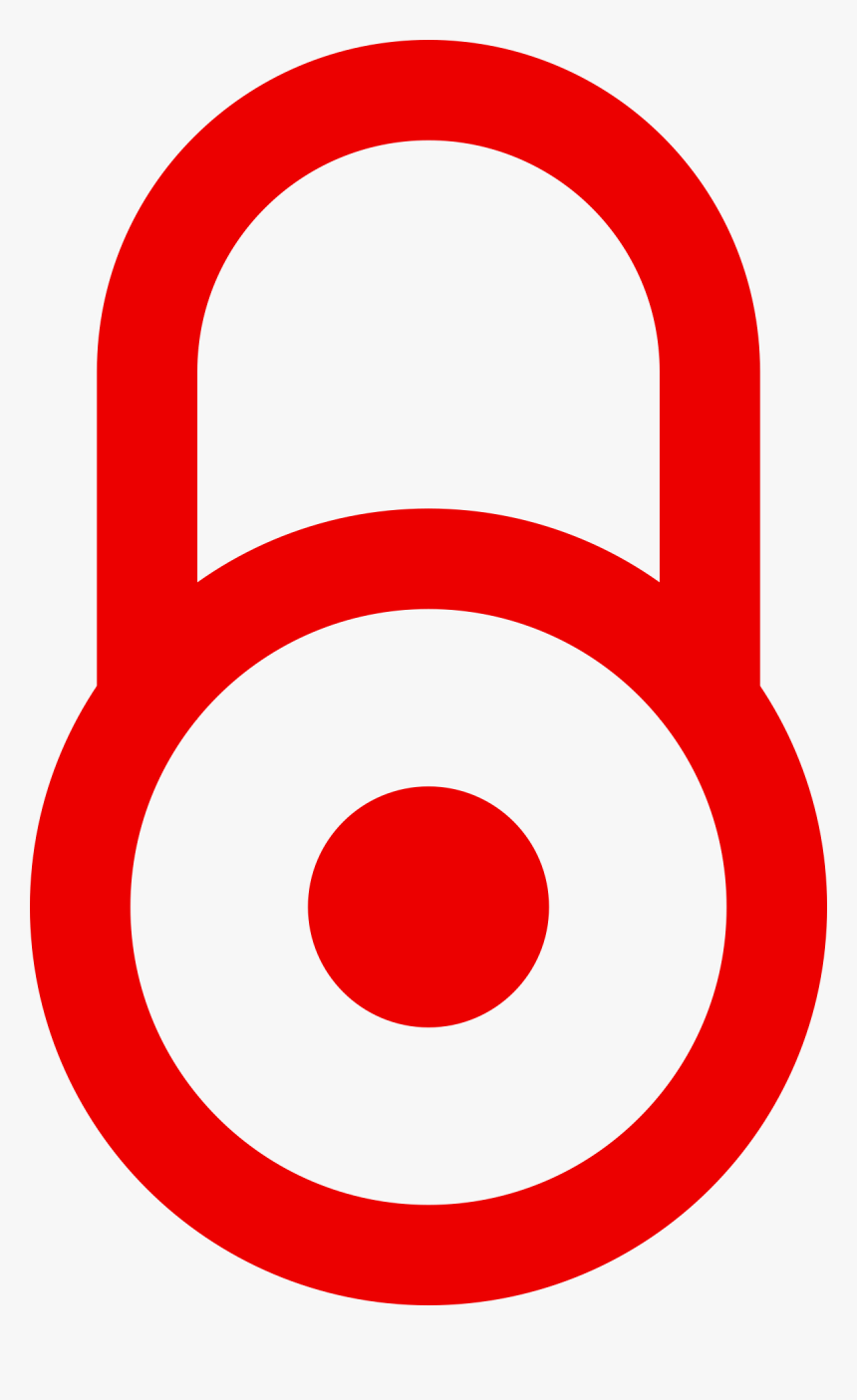 Open Lock Clipart Red, HD Png Download , Transparent Png Image - PNGitem