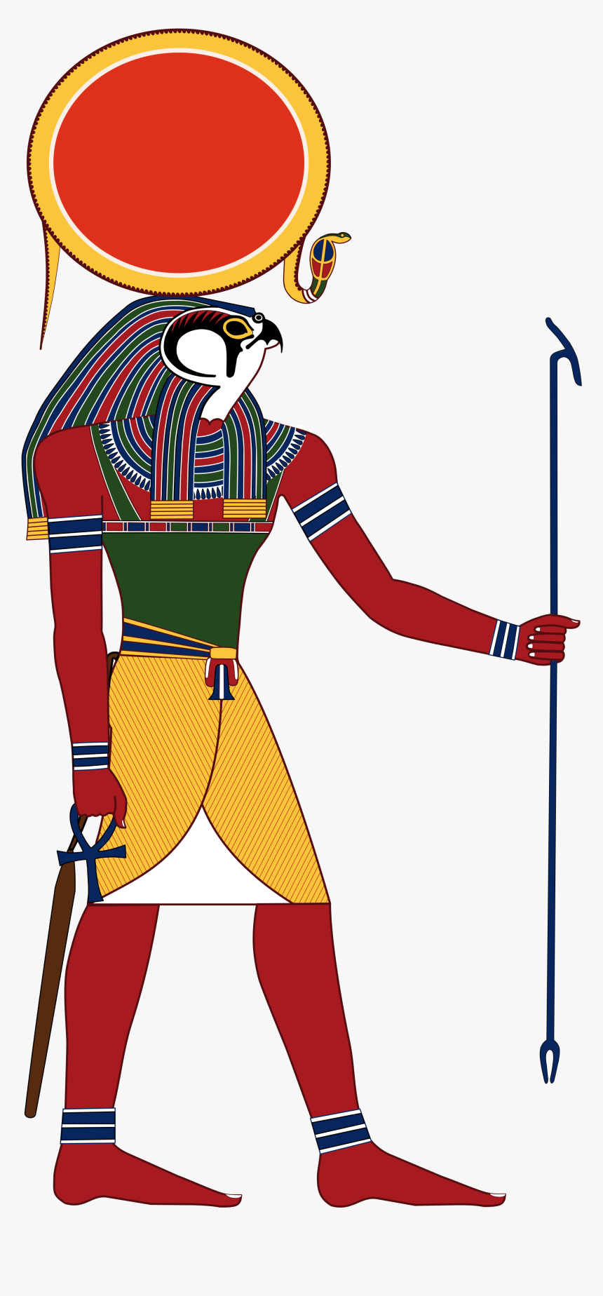 Clip Art Egyptian God - Ra God Of The Sun, HD Png Download ...