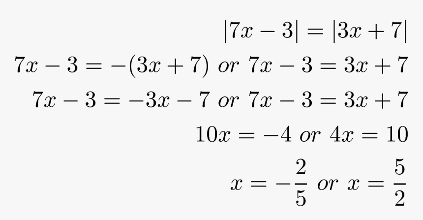 Absolute Value Inequalities - Solve Absolute Value Inequalities With ...