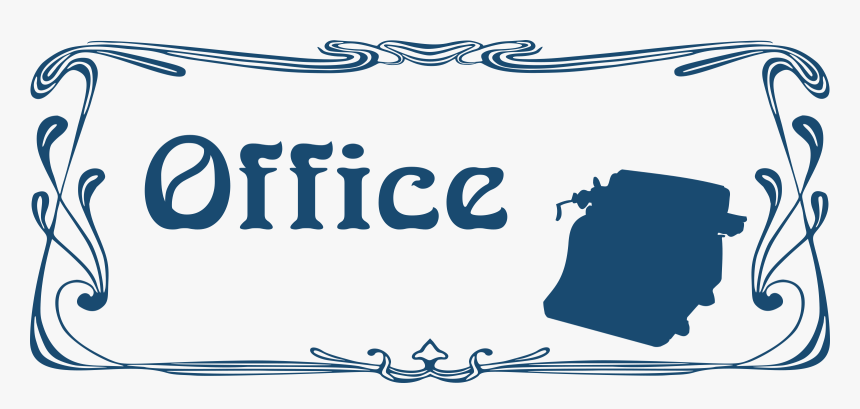 Office Sign Clip Art, HD Png Download , Transparent Png Image - PNGitem