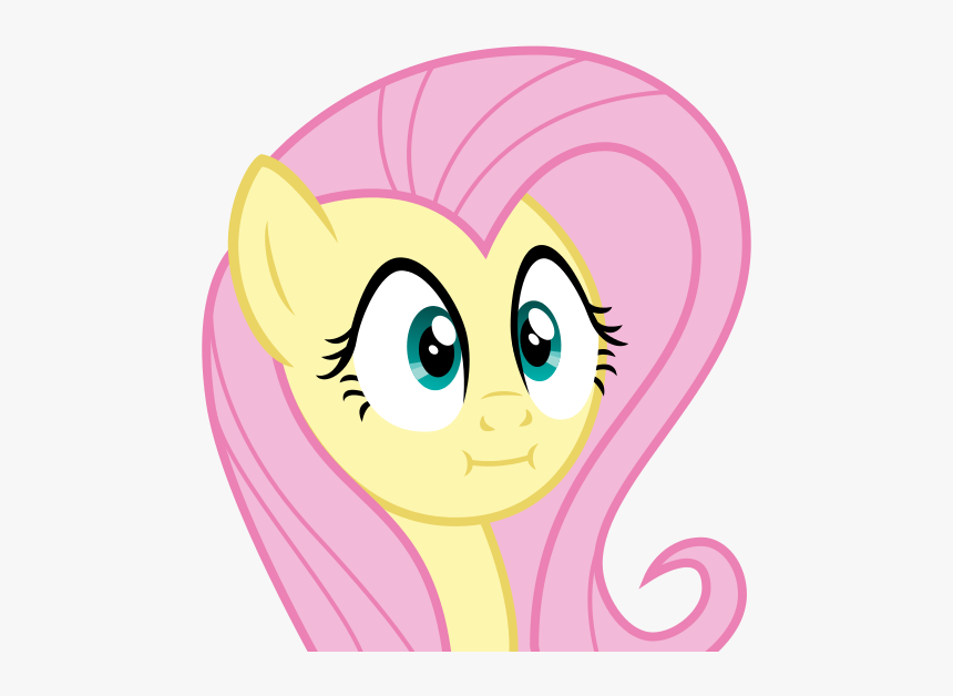 Pony Fluttershy Face Hair Pink Nose Facial Expression - Fluttershy ...