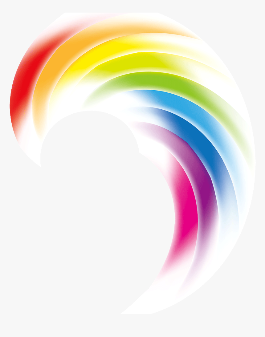 Mq Rainbow Swirls Swirl Color Colorful - Circle, HD Png Download ...