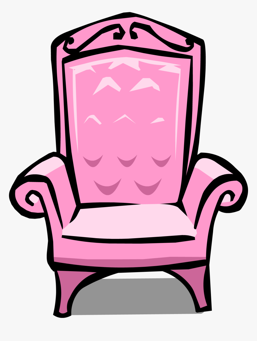 Transparent Chair Clipart Png - Princess Chair Png, Png Download ...