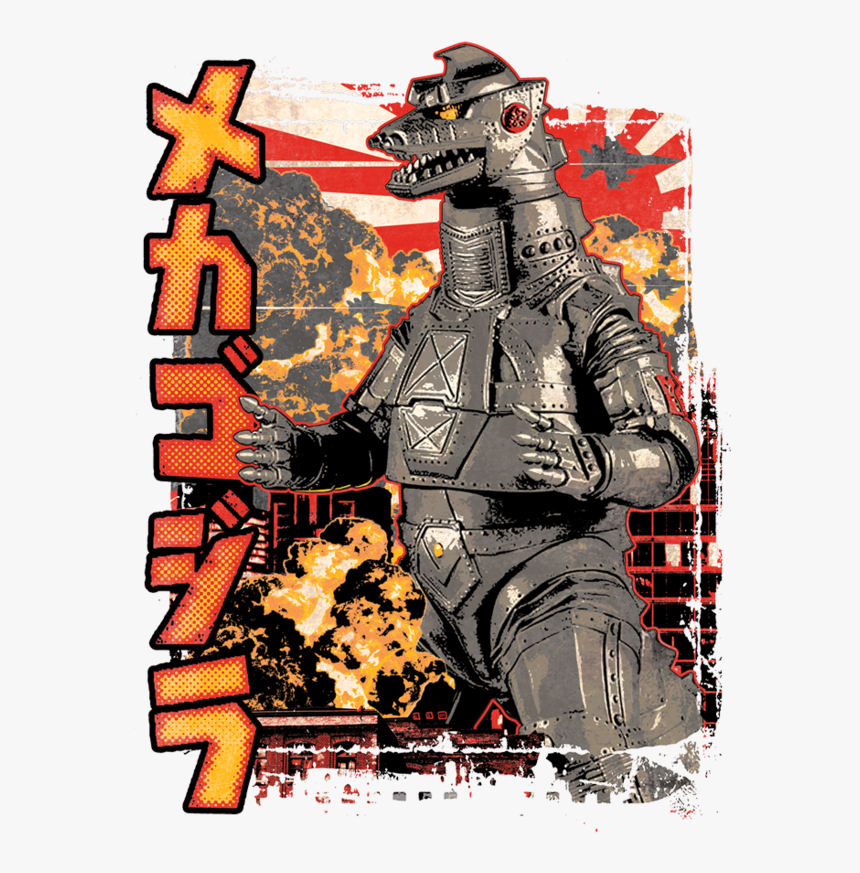 Mechagodzilla Shirt, HD Png Download , Transparent Png Image - PNGitem