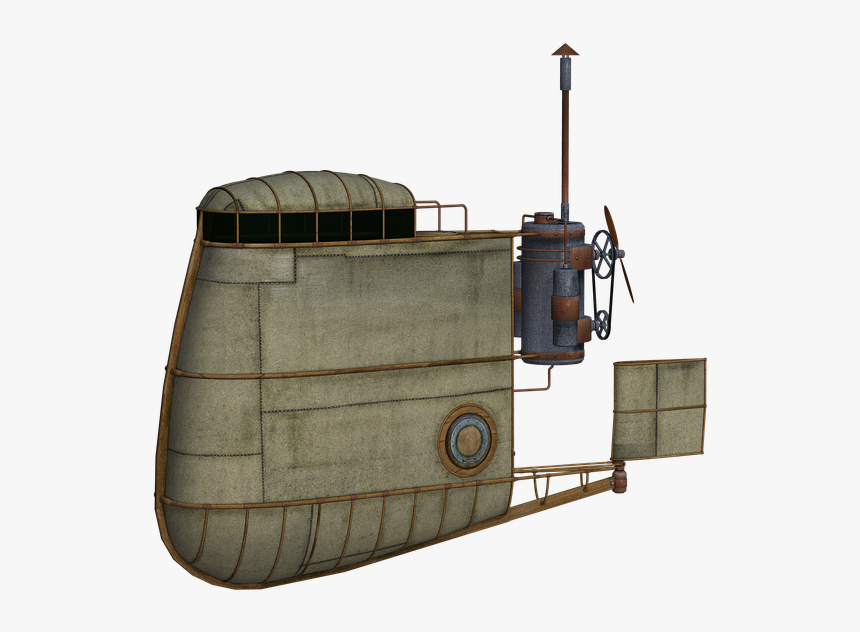 Transparent Airship Png - Airship, Png Download , Transparent Png Image ...