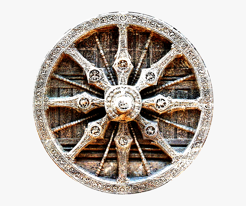 Wheel34clear - Konark Sun Temple, HD Png Download , Transparent Png ...