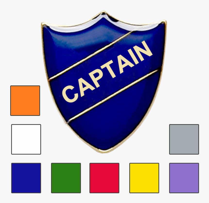Captain Shield School Badges - Emblem, HD Png Download , Transparent ...